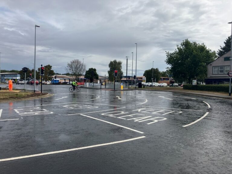 Tritton Road resurfacing works are now complete as the Charterholme ...